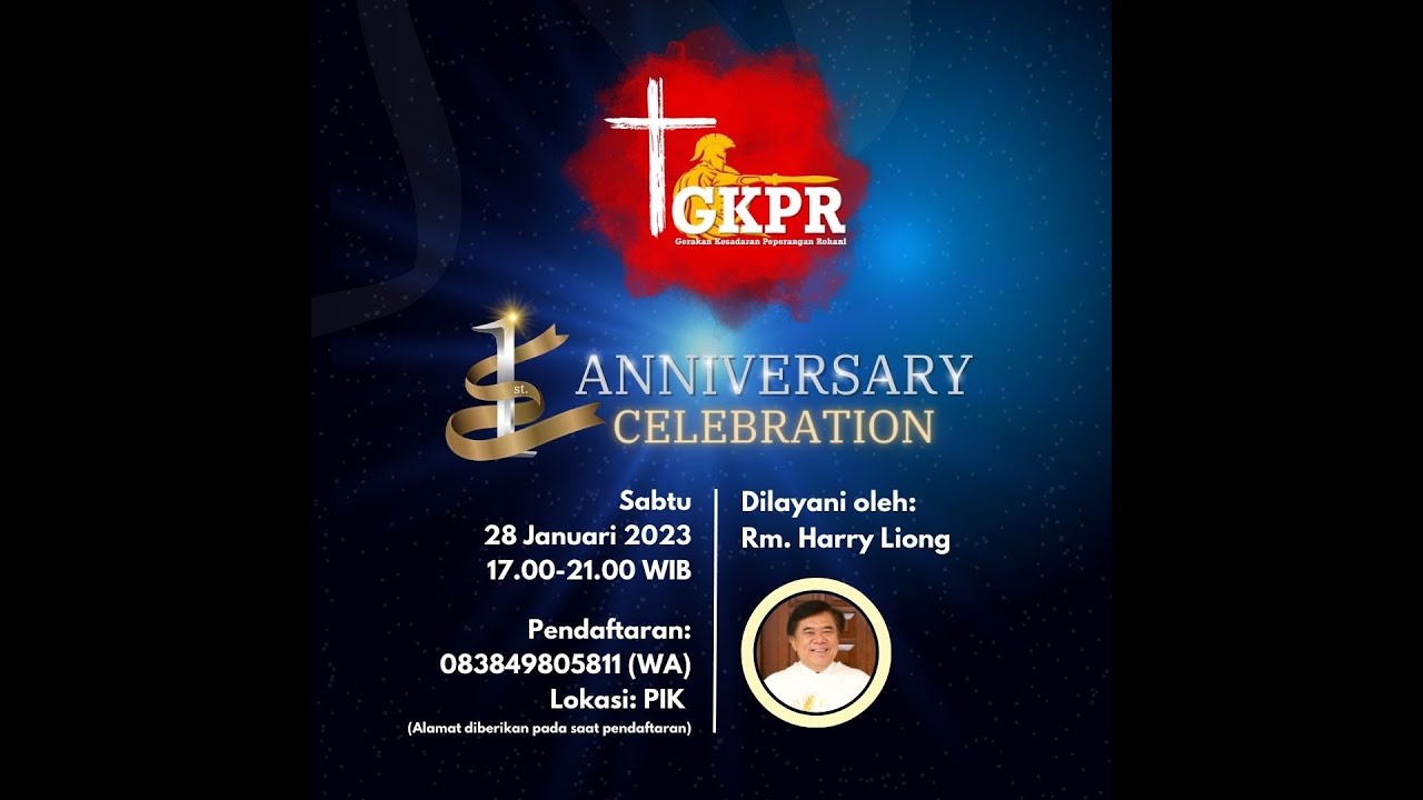 Gerakan Kesadaran Peperangan Rohani | Perayaan HUT | 28 Jan 23 | Rm ...