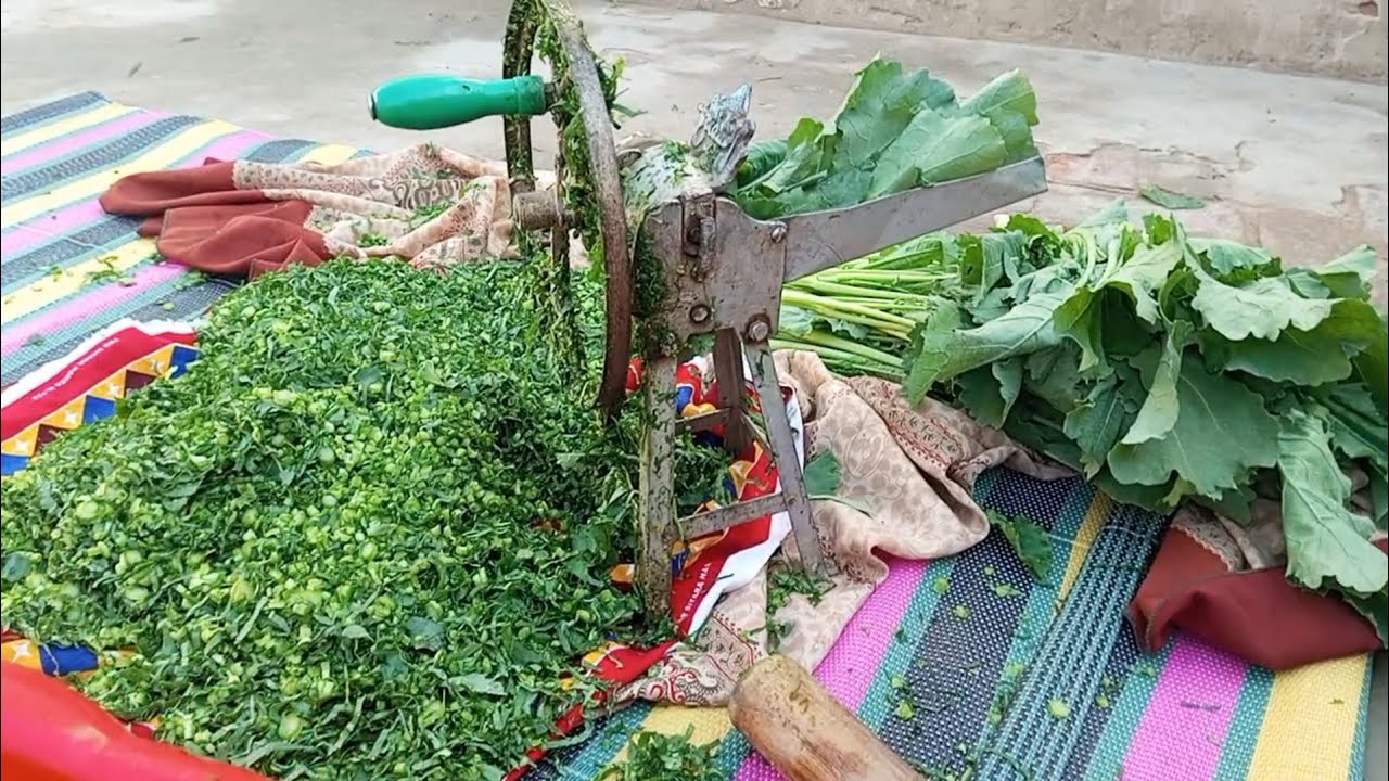 Diy Mini saag cutting machine | saag cutter and making process | Fort ...