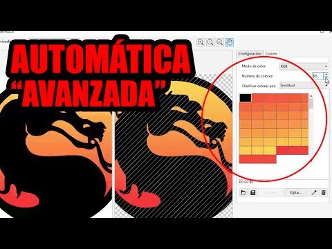 TUTORIAL VECTORIZACIÓN EN COREL DRAW X8 / X7 - AUTOMÁTICA AVANZADA - YouTube