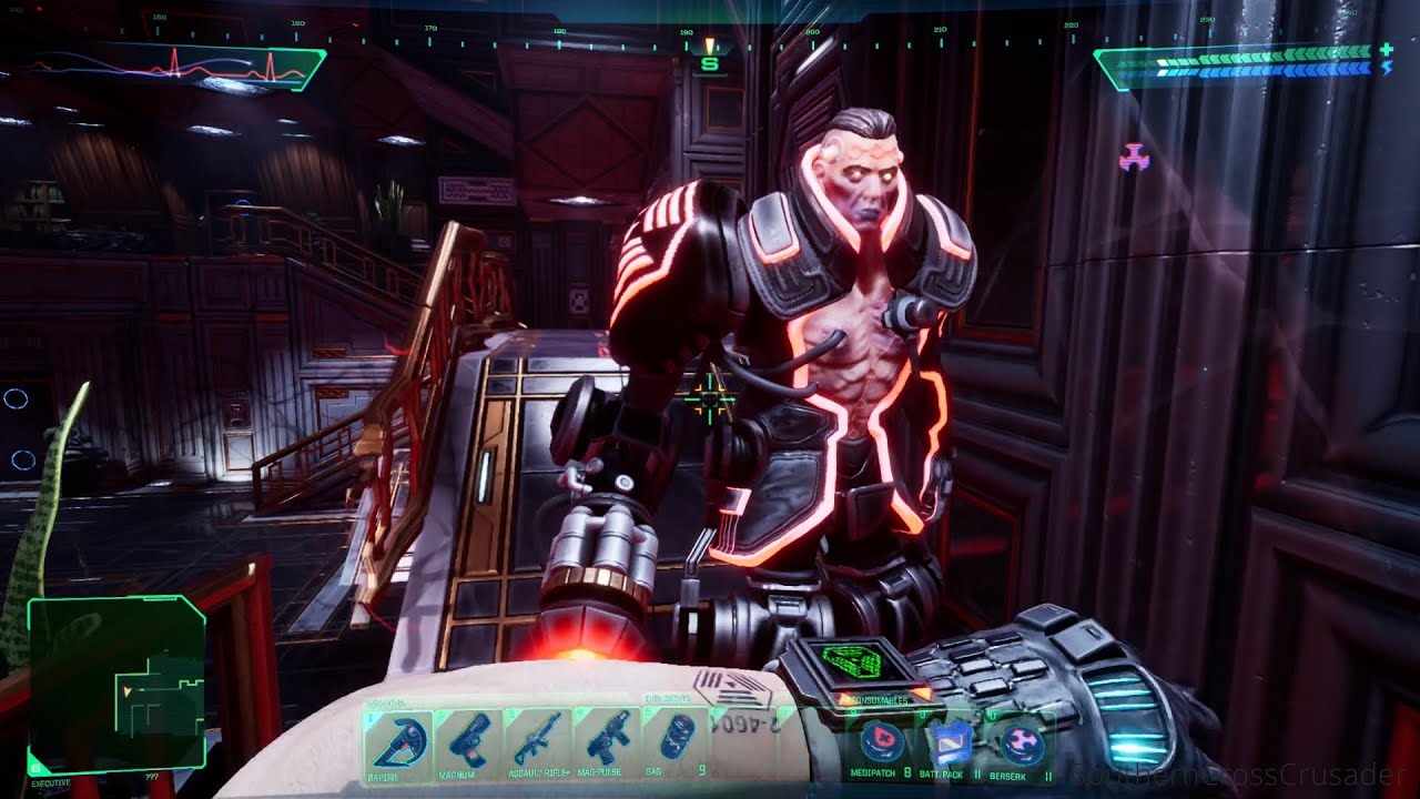 System Shock Remake Episode 20 - Cyborg Diego - YouTube