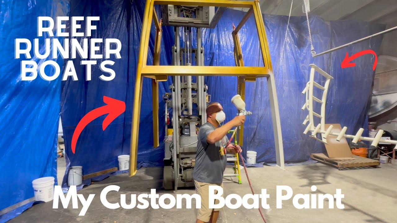 Reef Runner Boats!! Custom Boats Paint - YouTube