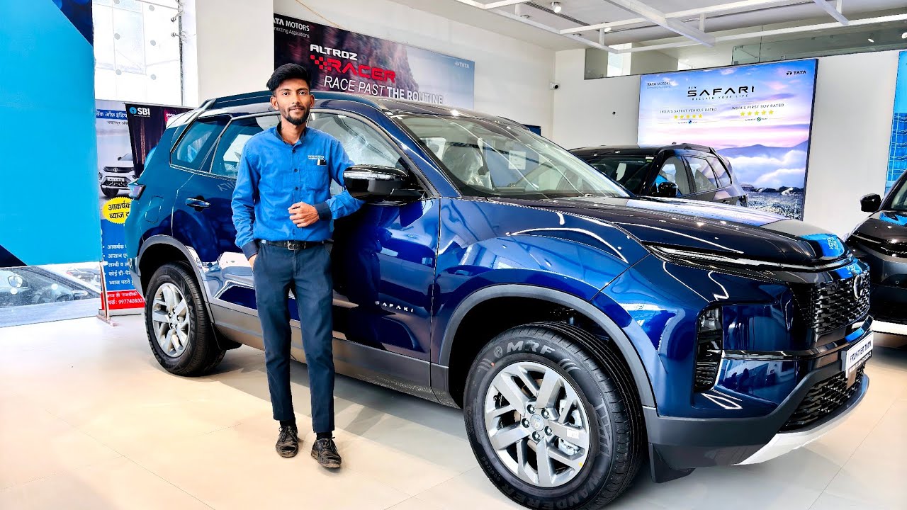 Tata Safari Pure Plus (S) 2024 Model | Tata safari 3rd row seating ...