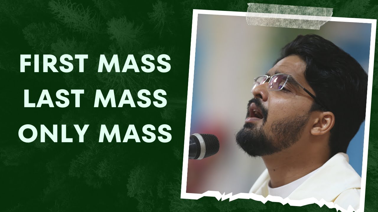 FIRST MASS...LAST MASS...ONLY MASS... - YouTube