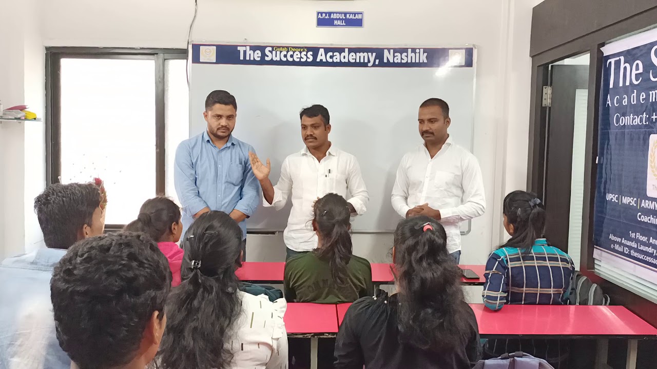 PSI sanjay Waghmare sir and PSI Rahul Sanap sir interaction with ...