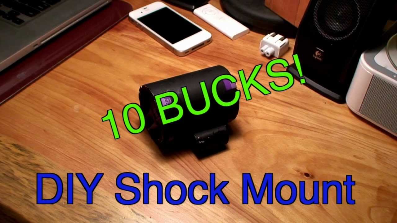 DIY Shock Mount $10 - YouTube