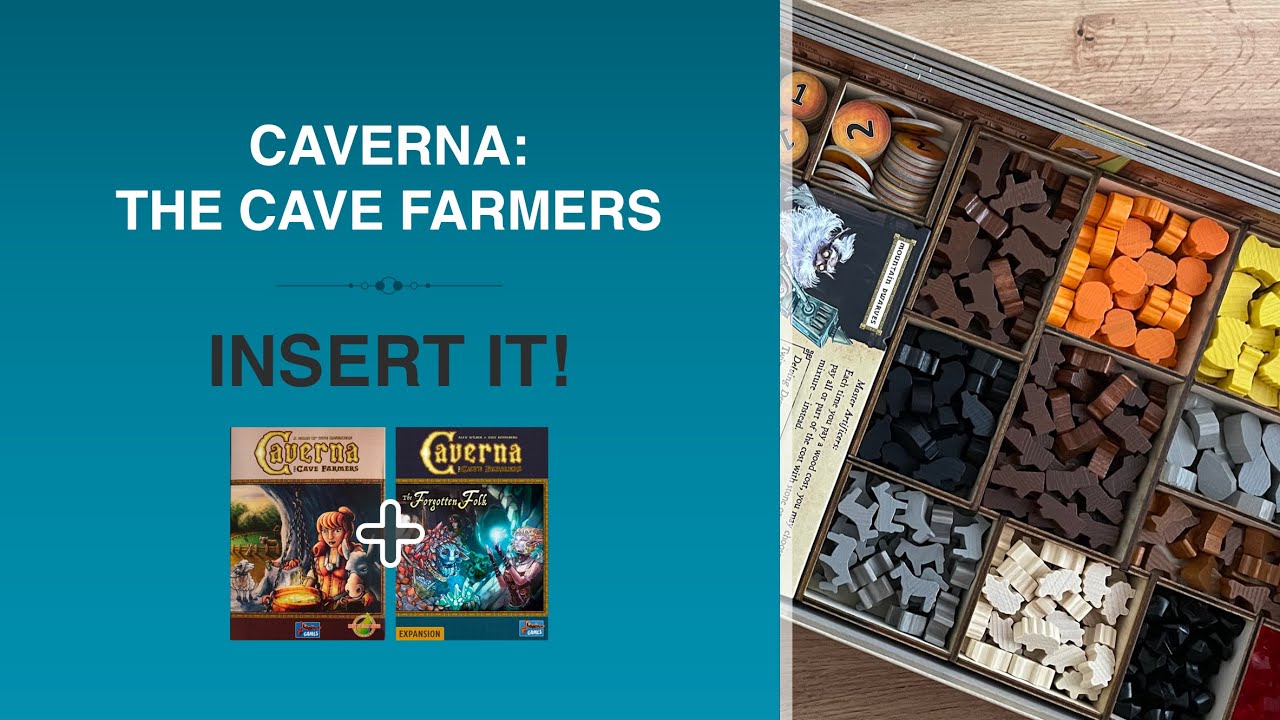 Insert it! Caverna: The Cave Farmers // Rendezd be! Caverna - YouTube