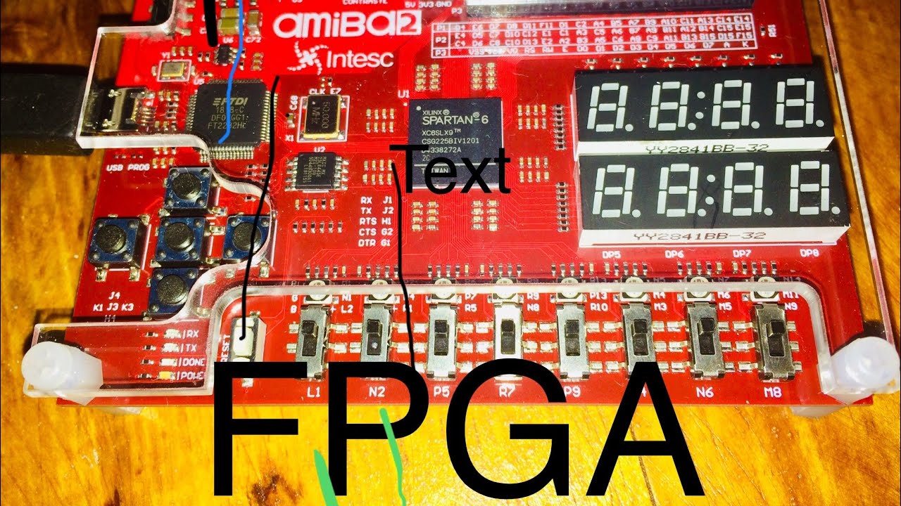 Tarjeta de Desarrollo para FPGA Spartan 6 | Amiba 2 | Desempaquetado 📦 ...