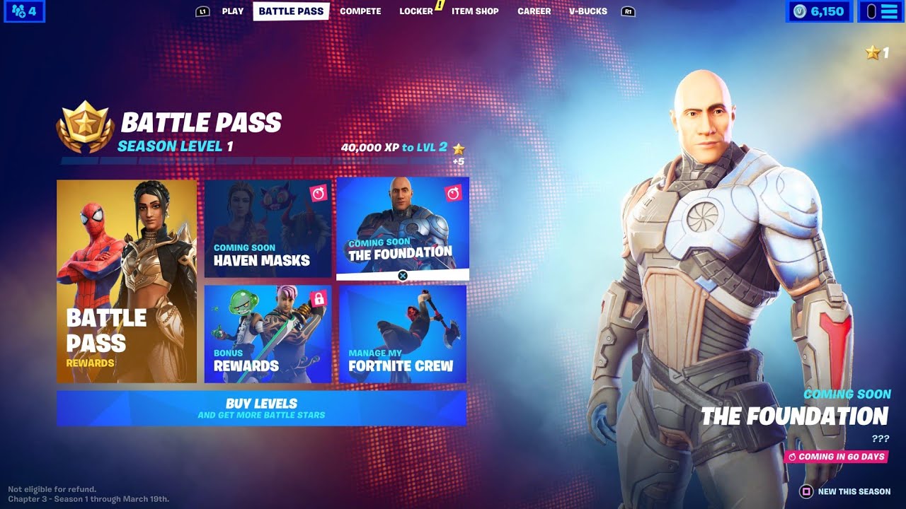 Official Fortnite Chapter 3 All Battle Pass Skins - YouTube