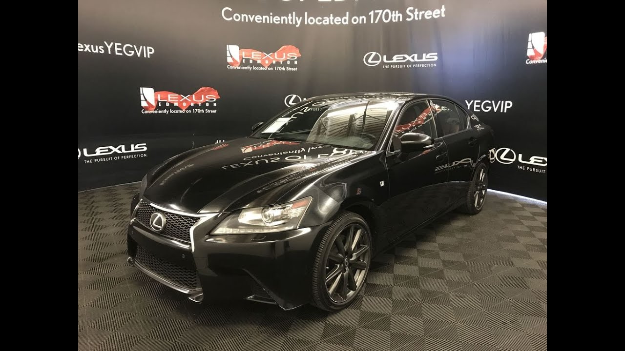 2014 Lexus GS 350 Black Review Edmonton Alberta - Lexus of Edmonton ...