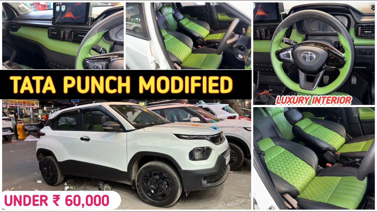 2025 Tata Punch Pure Modified Tata Punch Genuine Accessories Modified ...