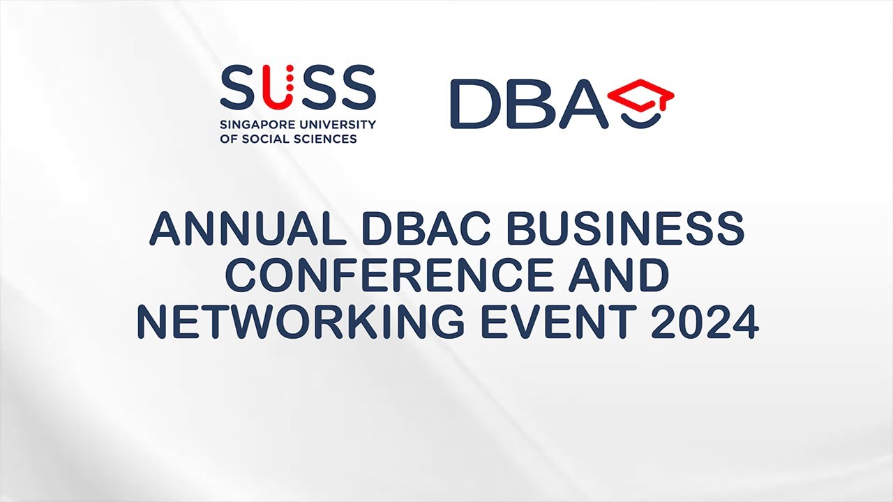 Annual DBAC Business Conference and Networking Event 2024 - YouTube
