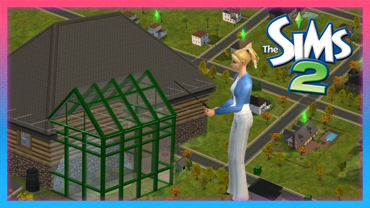 The Sims 2 Rags to Riches - Working on our gardening skill - YouTube
