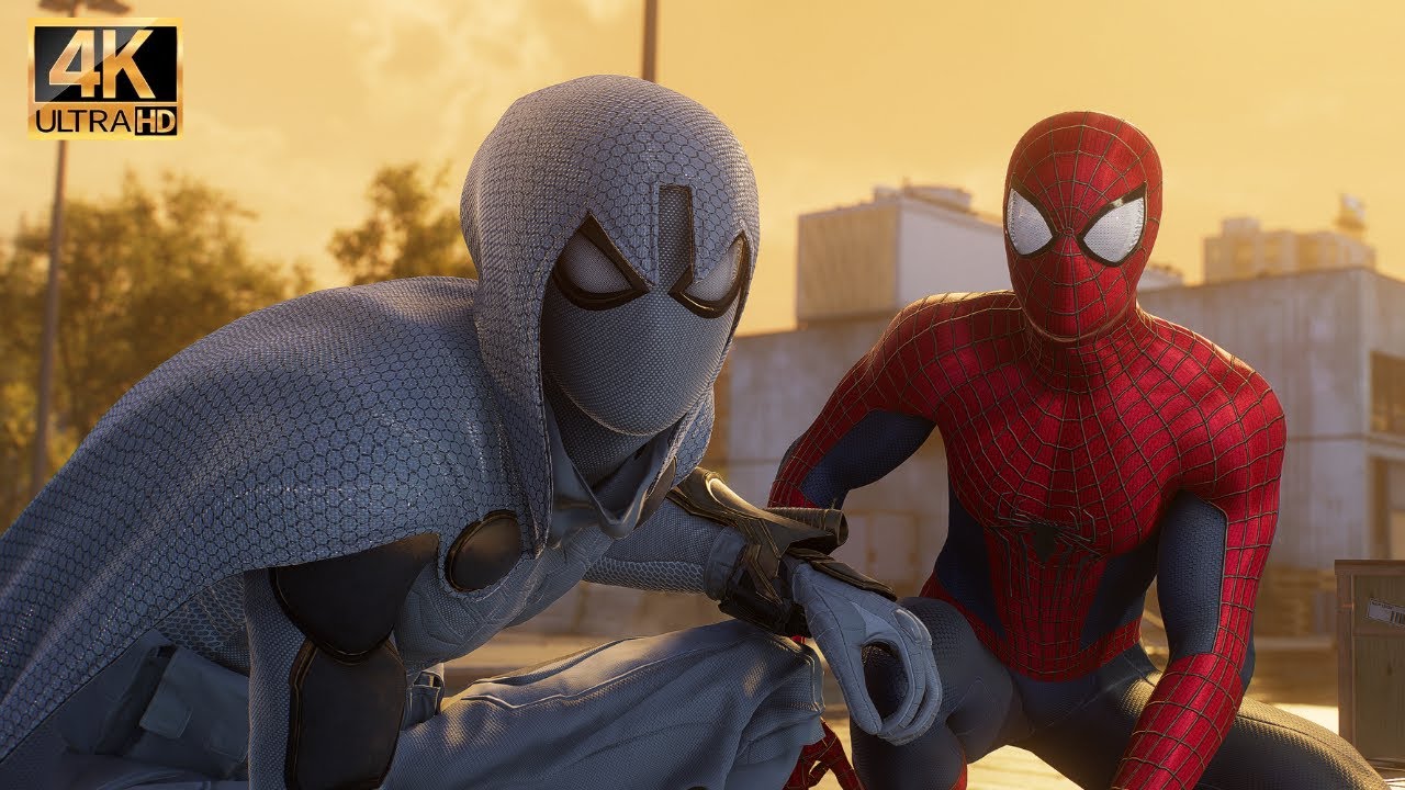 Moon Knight & TASM 2 Suit Chase The Lizard (NG+) - Marvel’s Spider-Man ...