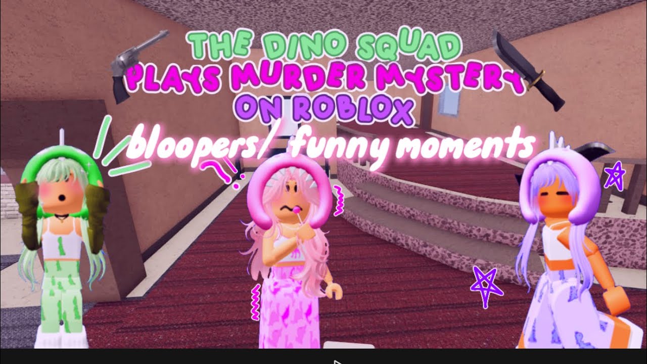 mm2 bloopers/ funny moments ||edited by green dino!💚 #mm2 #roblox #bffs ...