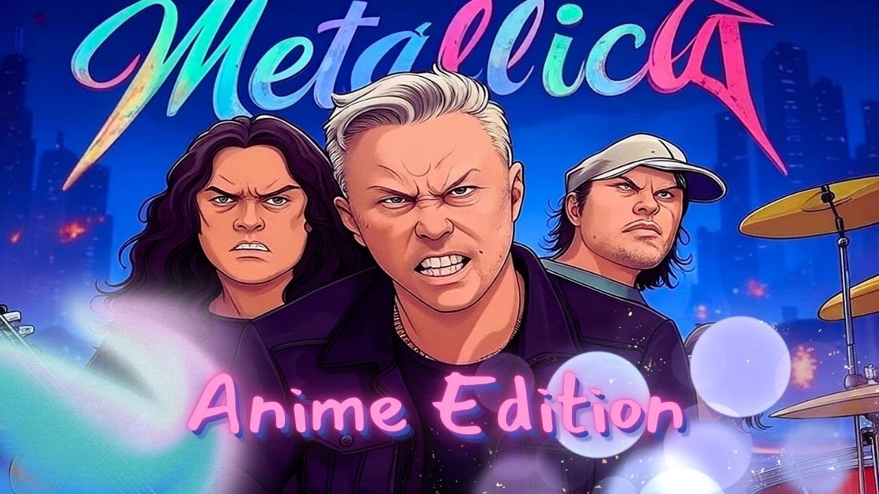 Metallica's Greatest Hits || What if they were a set of epic ANIME ...