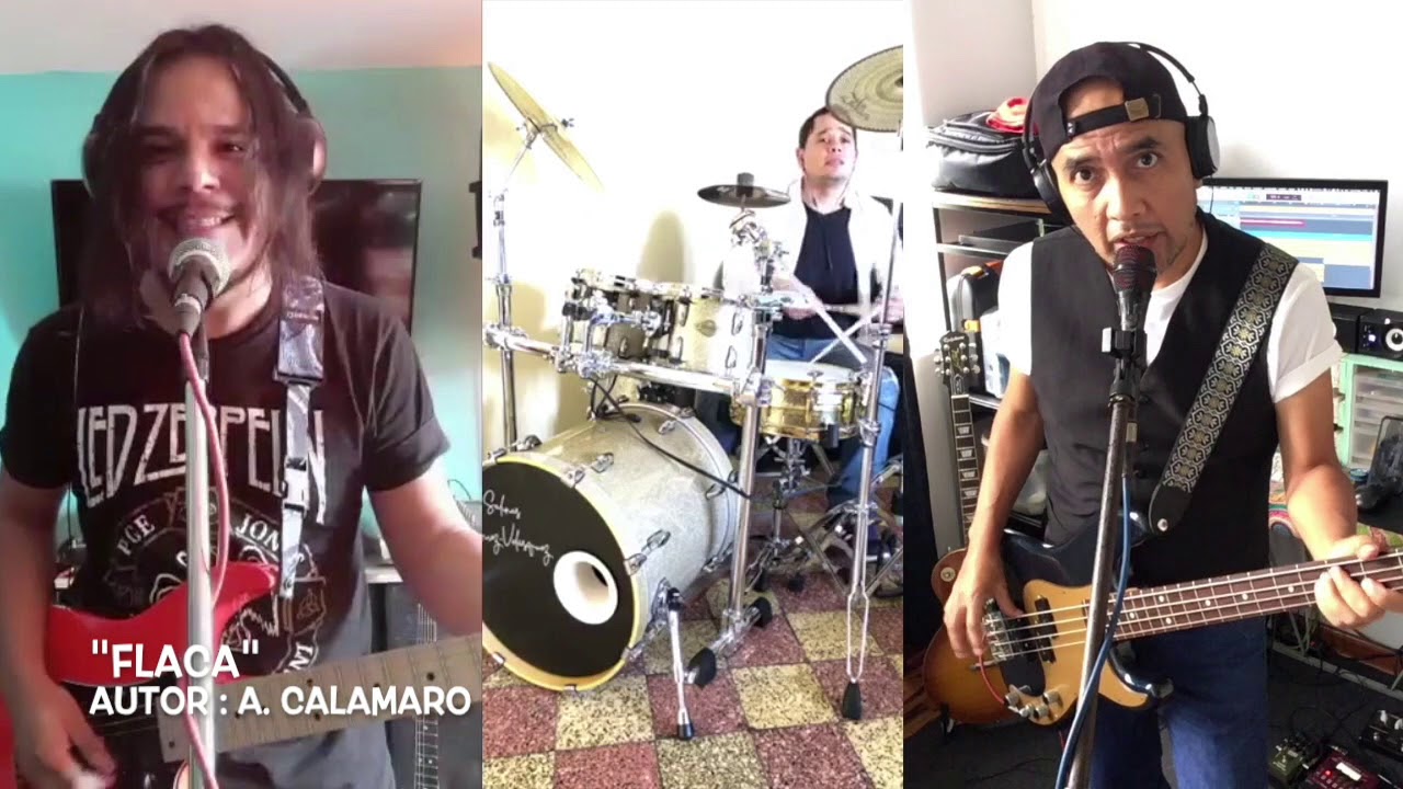 OPEN DOORS TRIO ROCK - FLACA - AUTOR ANDRES CALAMARO - YouTube
