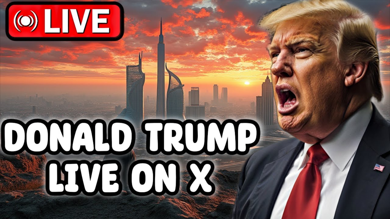 Donald Trump LIVE Right NOW On X! Trump DISCUSSING Assassination ...