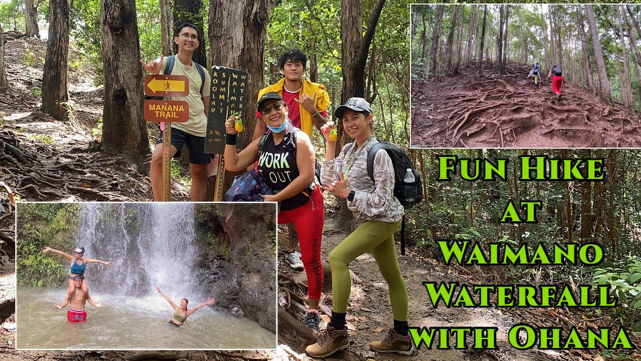 Fun Hike at Waimano Falls with Ohana - YouTube