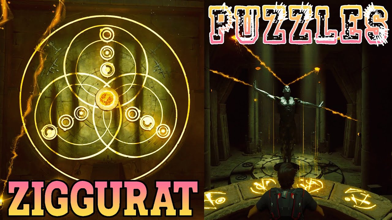 HOW TO SOLVE ALL ZIGGURAT PUZZLES - Xenoarchaeologist | MindsEye - YouTube