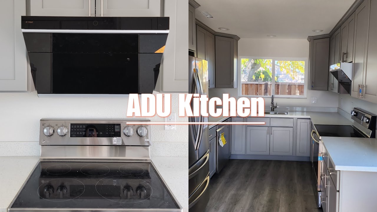 ADU Kitchen Tour | 小型厨房设计 | 电器选择 - YouTube