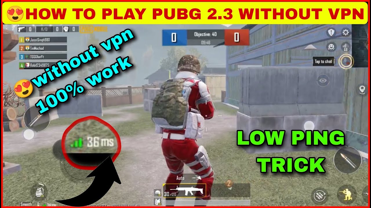 how to play pubg 2.3 without vpn in India 😍 how to fix ping issue problem in pubg 🔥 pubg 2.3 ...
