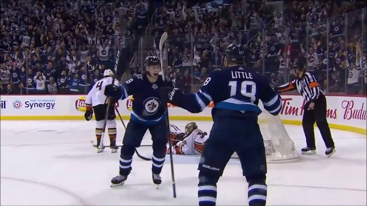 Winnipeg Jets Bryan Little Highlights - YouTube