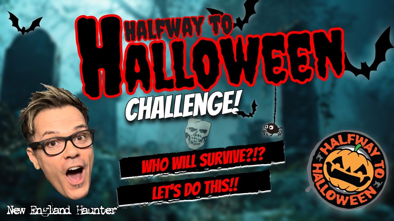 Halfway to Halloween Challenge Accepted! - YouTube