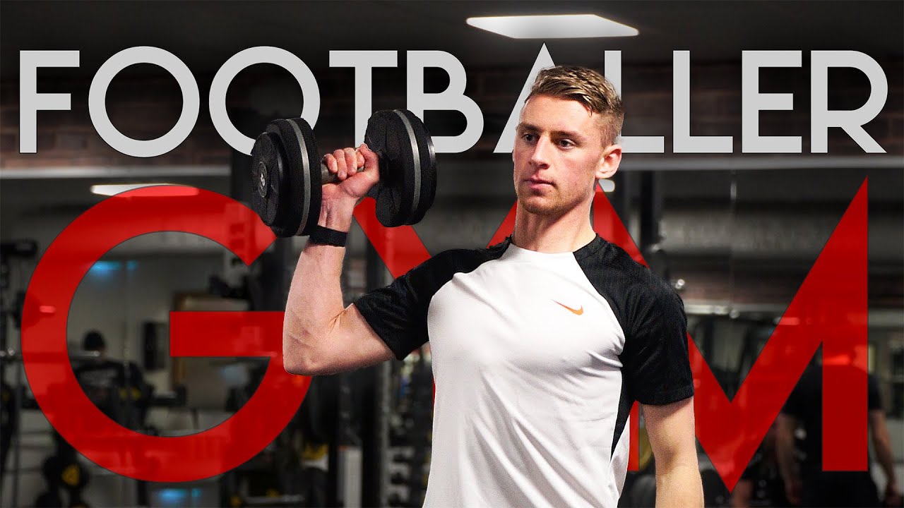 How I Train In The GYM As A FOOTBALLER - YouTube