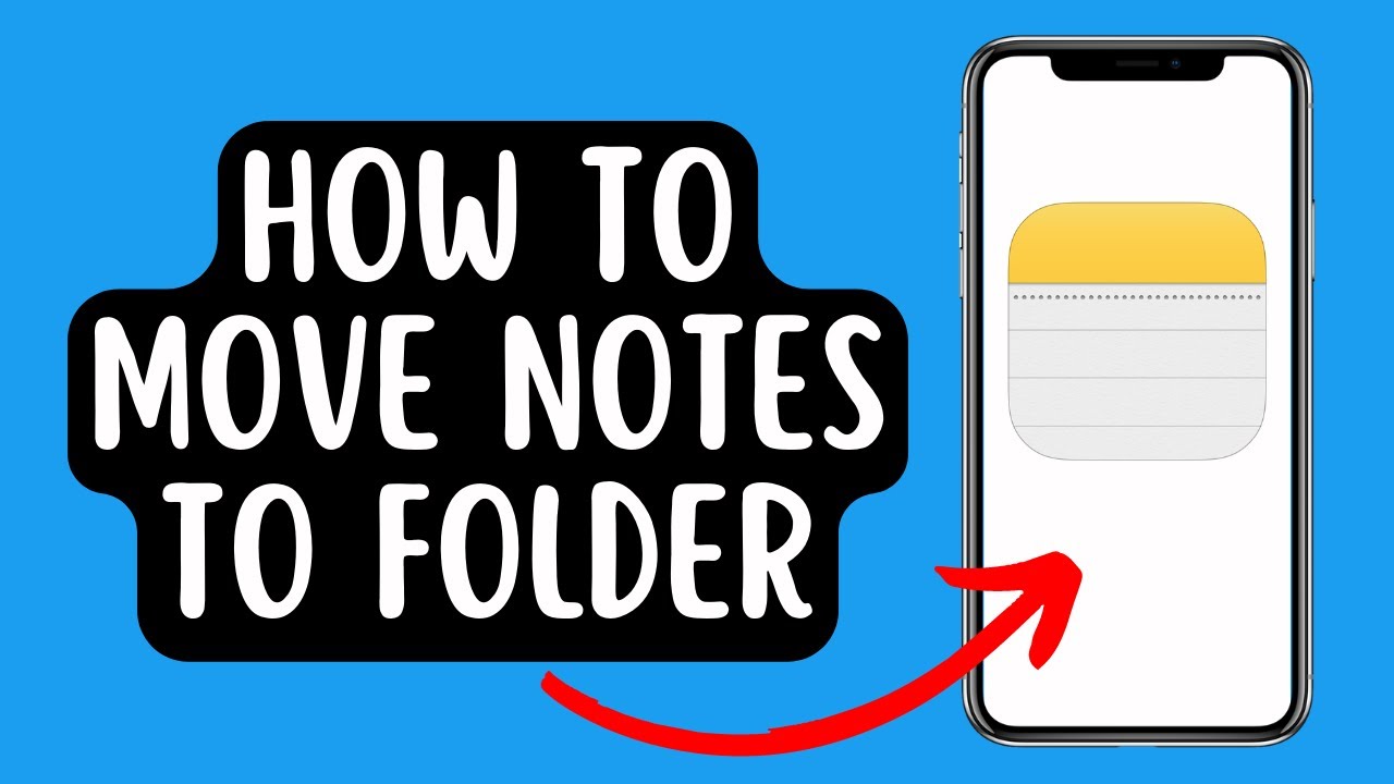 How To Move Notes To A Folder On IPhone YouTube How To Move Notes To A Folder On IPhone YouTube