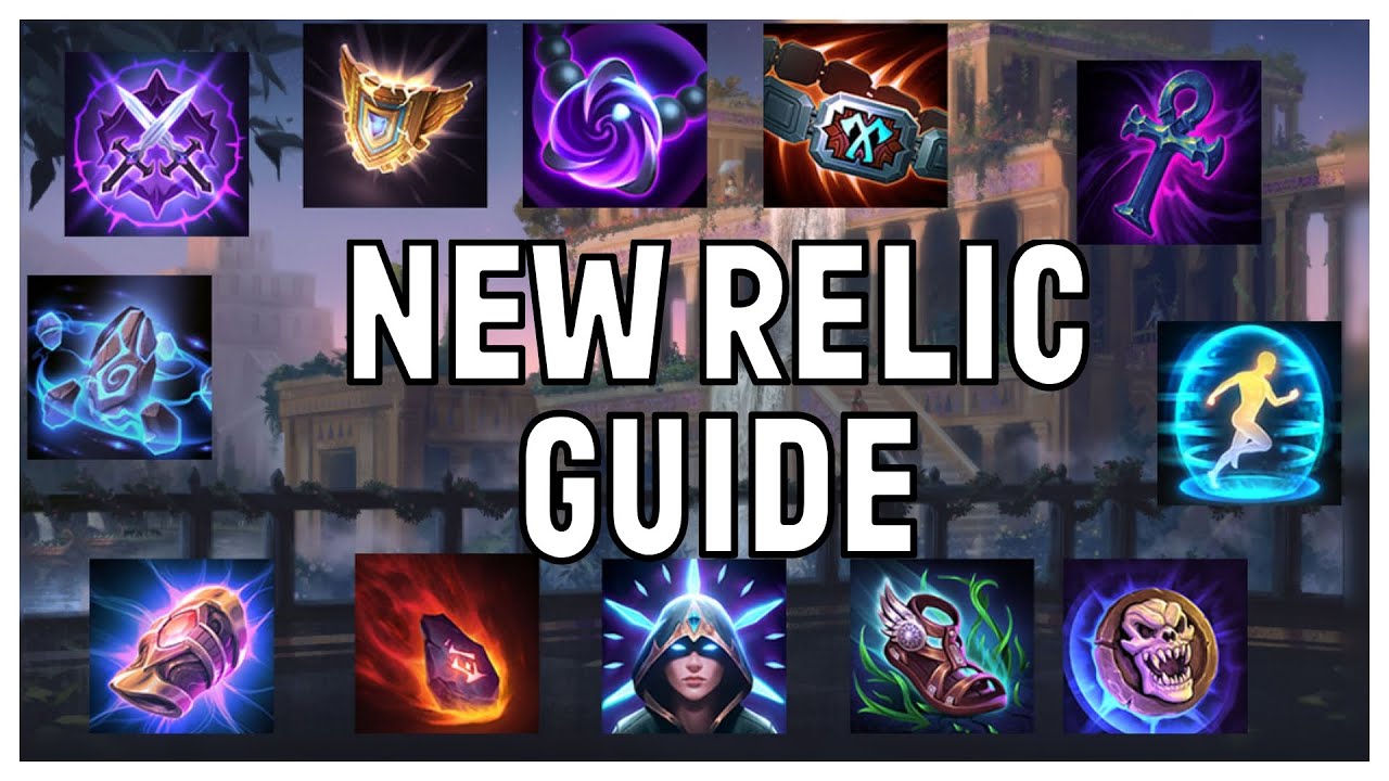 NEW SEASON 9 SMITE RELICS/ ACTIVE'S GUIDE - YouTube
