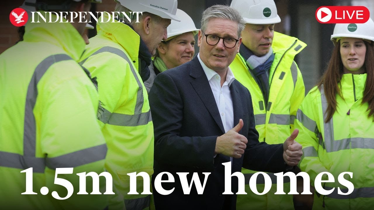 Live: Labour outlines housing shakeup as 1.5m new homes to be built in ...