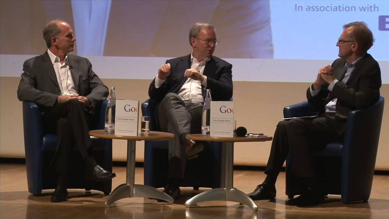 FT Weekend Interview Series 2014 - Eric Schmidt and Jonathan Rosenberg ...