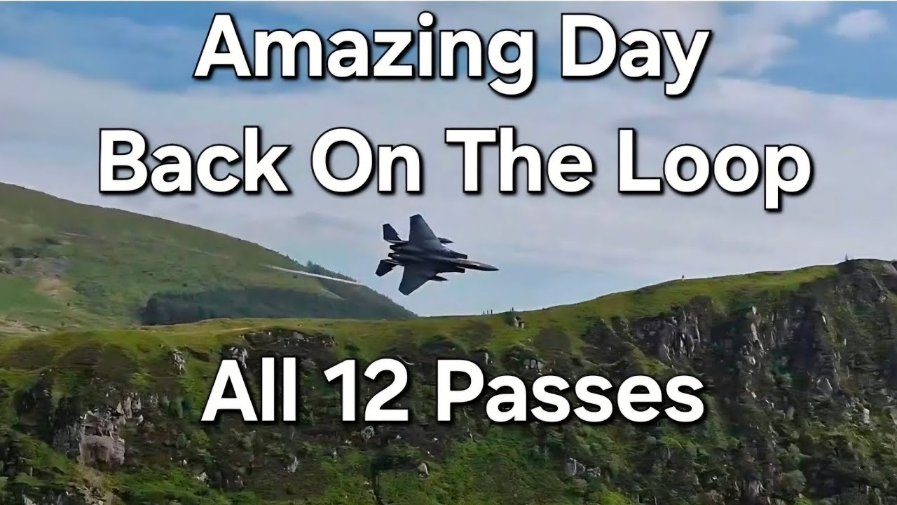 WOW! What a great day on the loop. Low Flying Military Aircraft in ...