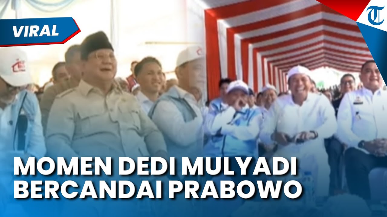 MOMEN DEDI MULYADI Bercanda dengan Presiden Prabowo, Keluhkan Susah Cari Jodoh di Koperasi - YouTube