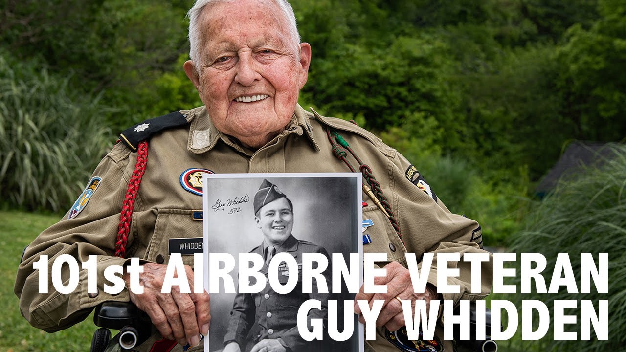 WWII Army 101st Airborne Veteran Guy Whidden - YouTube