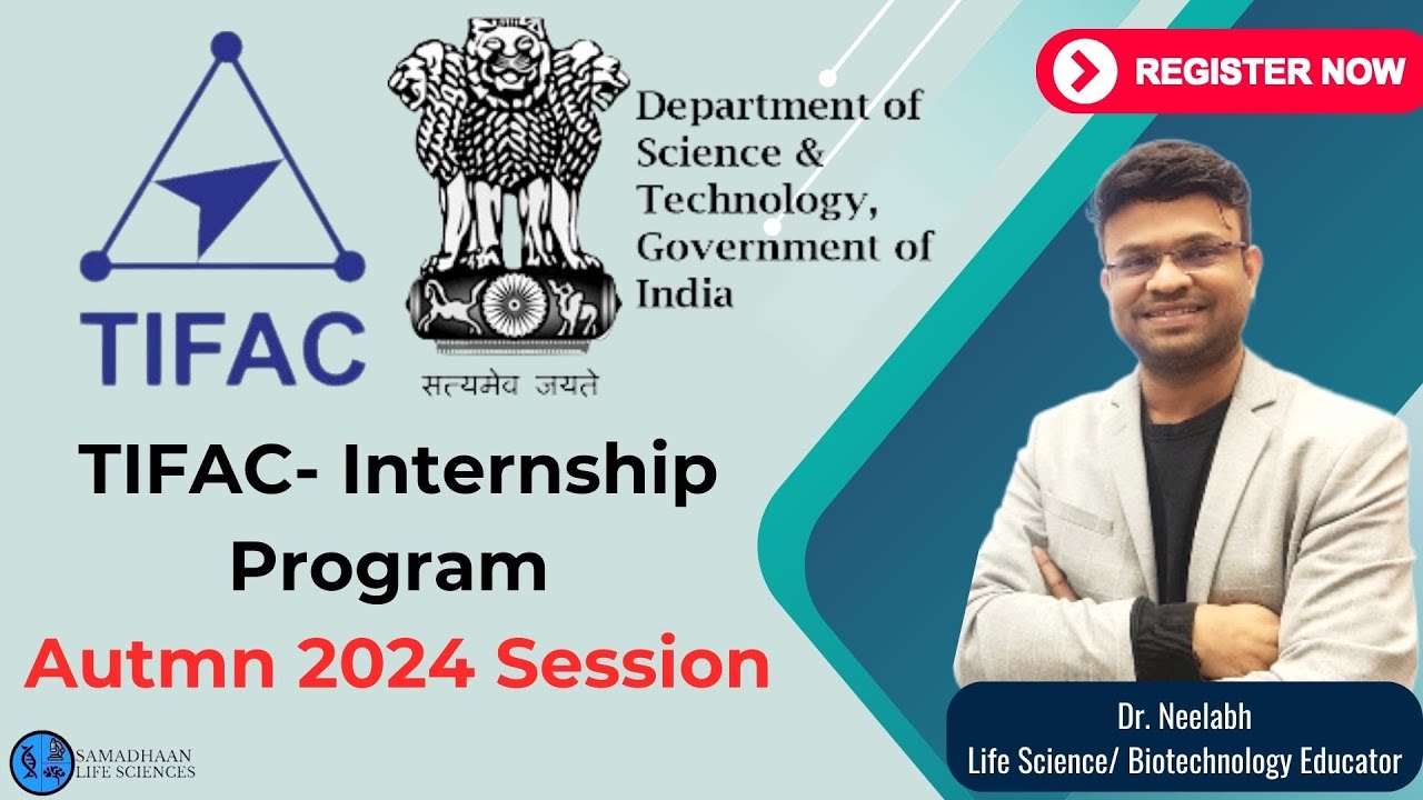 TIFAC Internship Program | Autmn 2024 Session #tifac #dst #science # ...