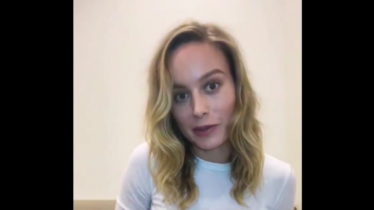 Brie Larson | IG Story - YouTube