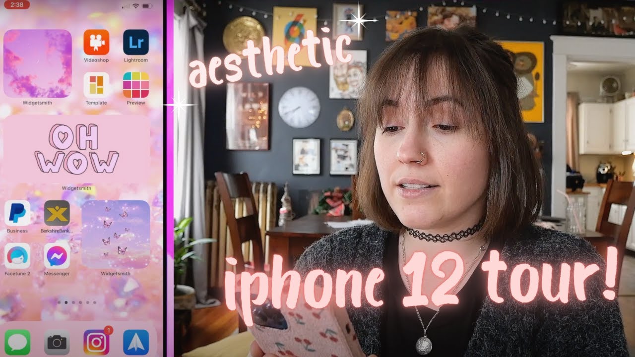 what's on my iphone 12 pro max *AESTHETIC* - YouTube