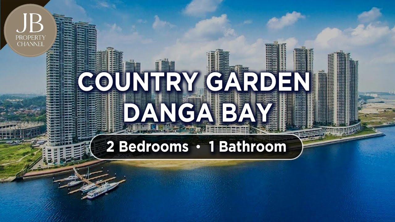 Country Garden Danga Bay! (2Bed & 1Bath) 无敌沙滩海景高级公寓！度假体验设施齐全！人造沙滩！购物商场 ...