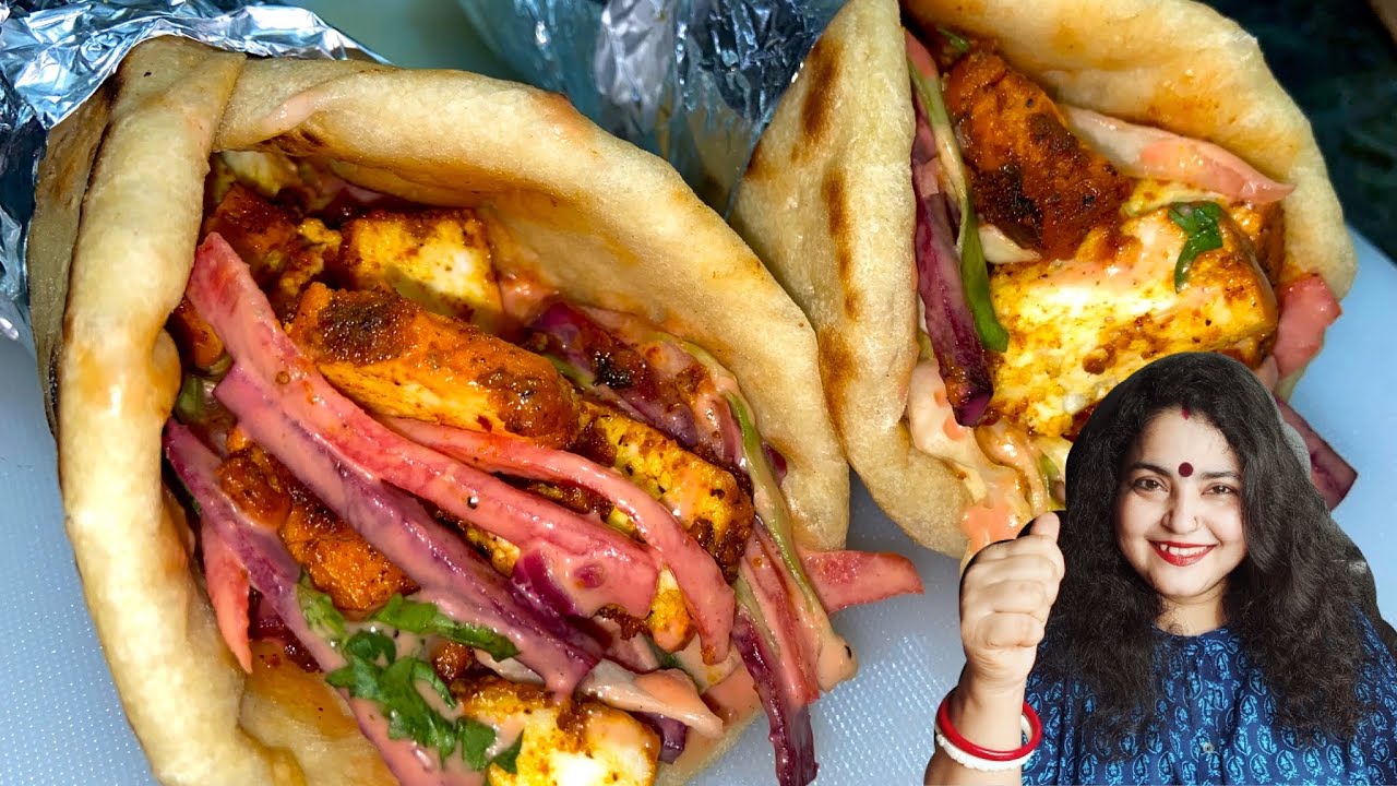 SPECIAL VEG SHAWARMA RECIPE 🌯 SPICY AND CHATPATA SHAWARMA RECIPE ...