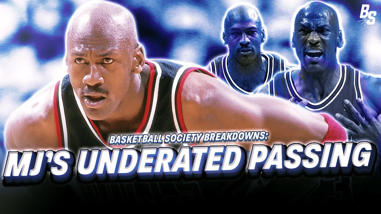 Was Michael Jordan an UNDERRATED passer?! Watch his best passing ...