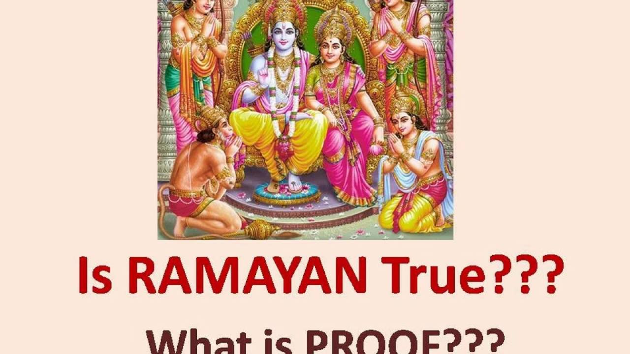Is Ramayana Really True? What is Proof? - YouTube