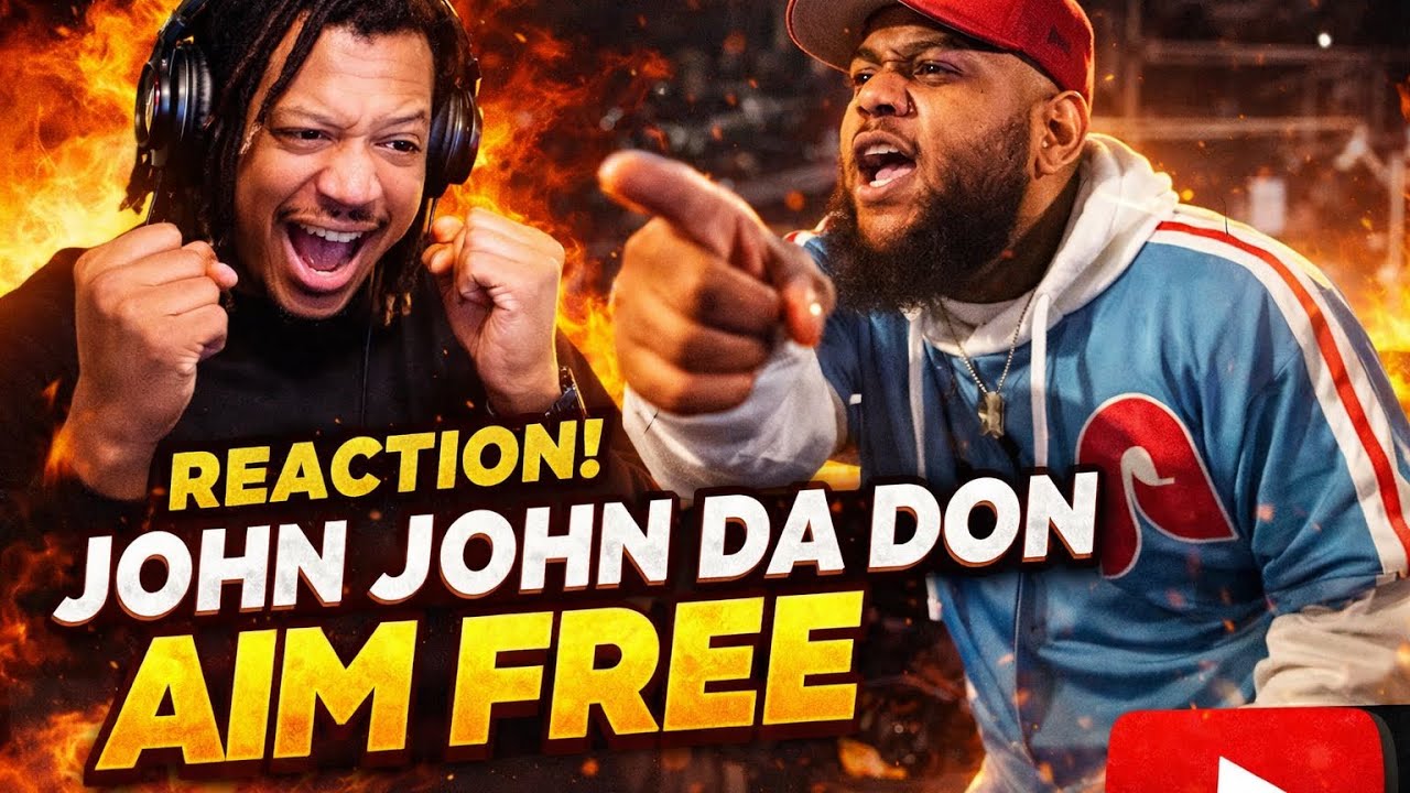 JOHN JOHN DA DON ‘AIM FREE’ REACTION 😳🔥 HE WAS TALKING” - YouTube