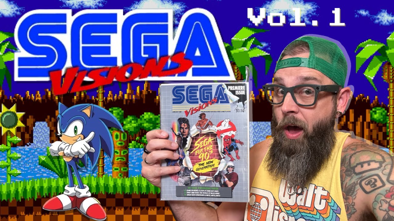 Sega Visions! Let’s open issue #1! - YouTube