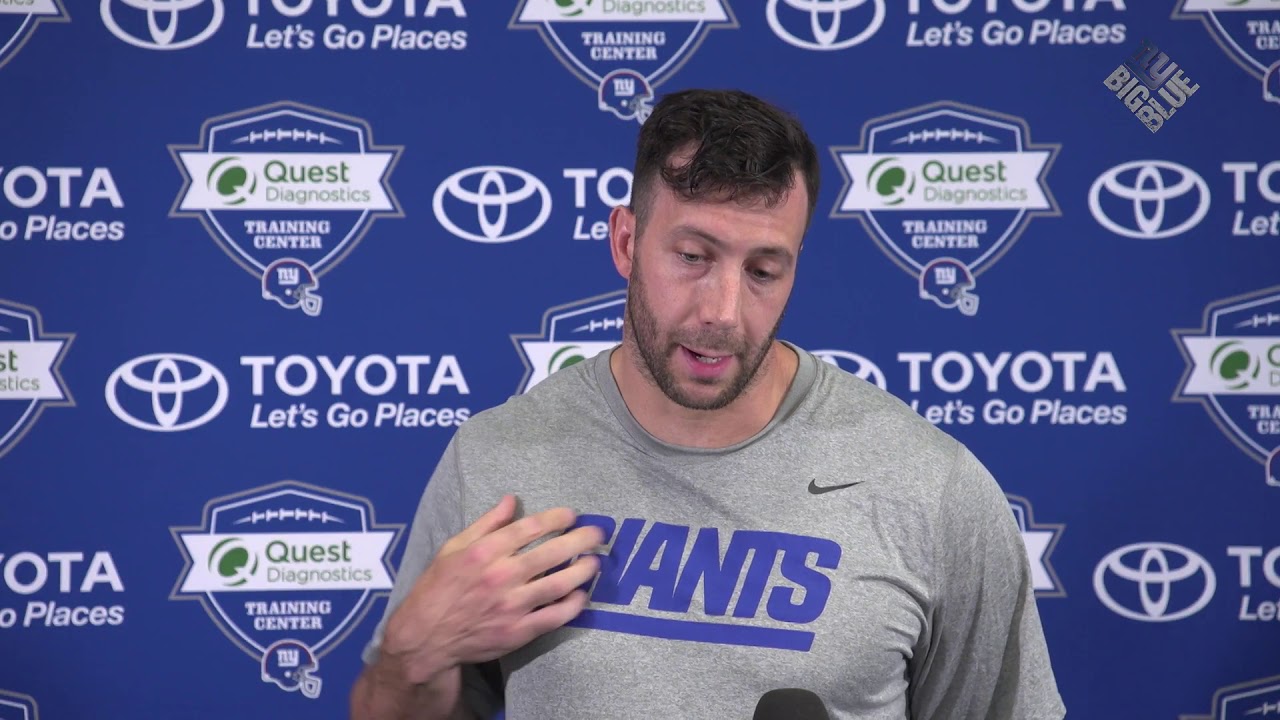 New LB Connor Barwin On Why he chosen to join the Giants - YouTube