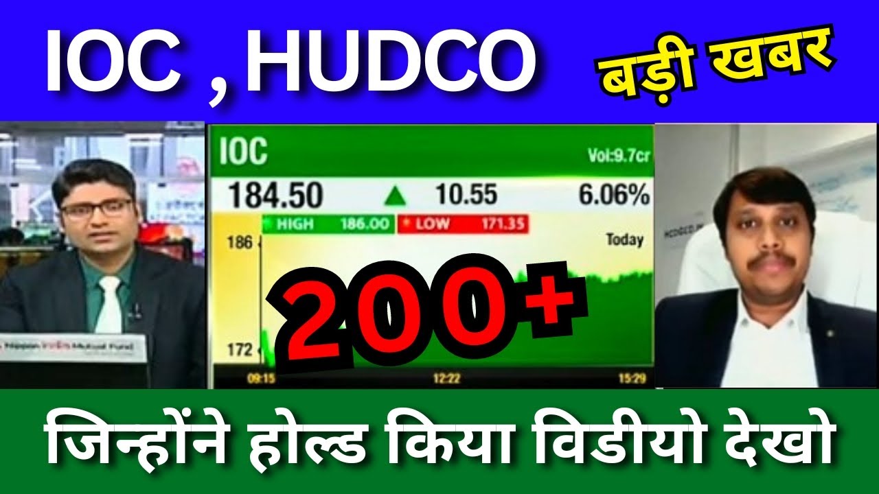 IOC share latest news today, Hudco share latest news today, Target ...