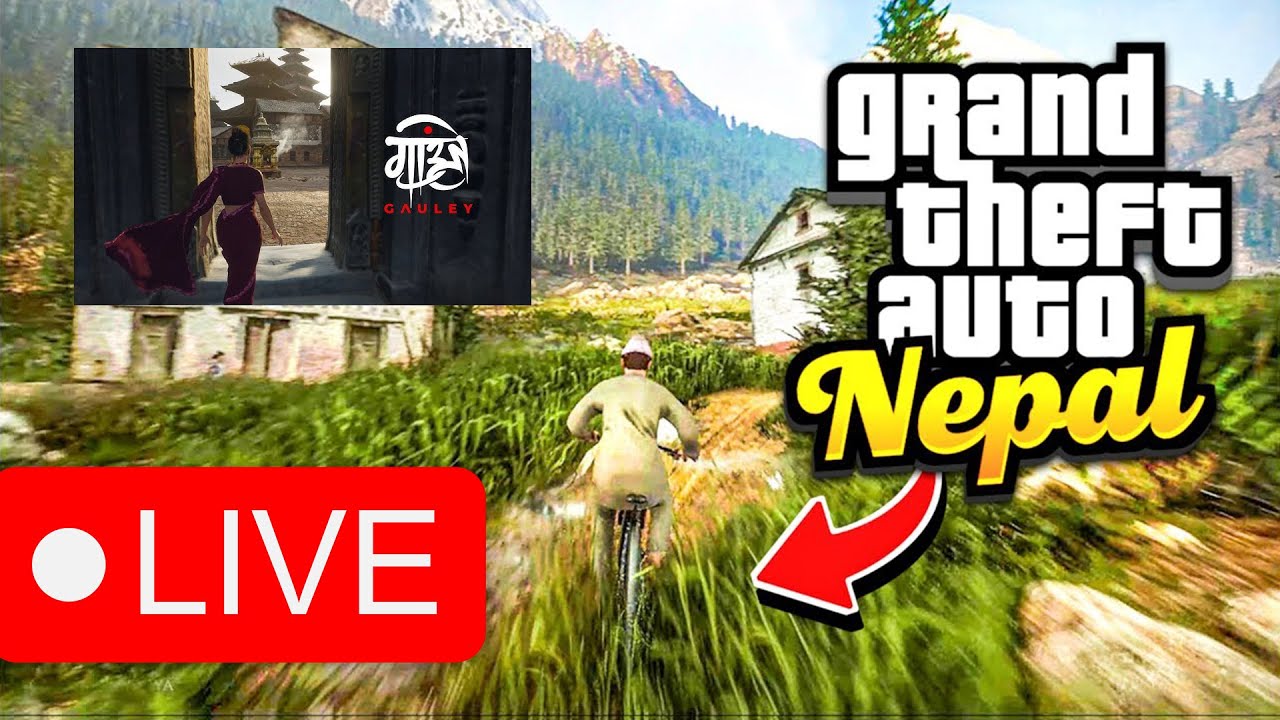 new nepali game(gauley) like gta 6 #gta5 @ashimshakyainteractive - YouTube