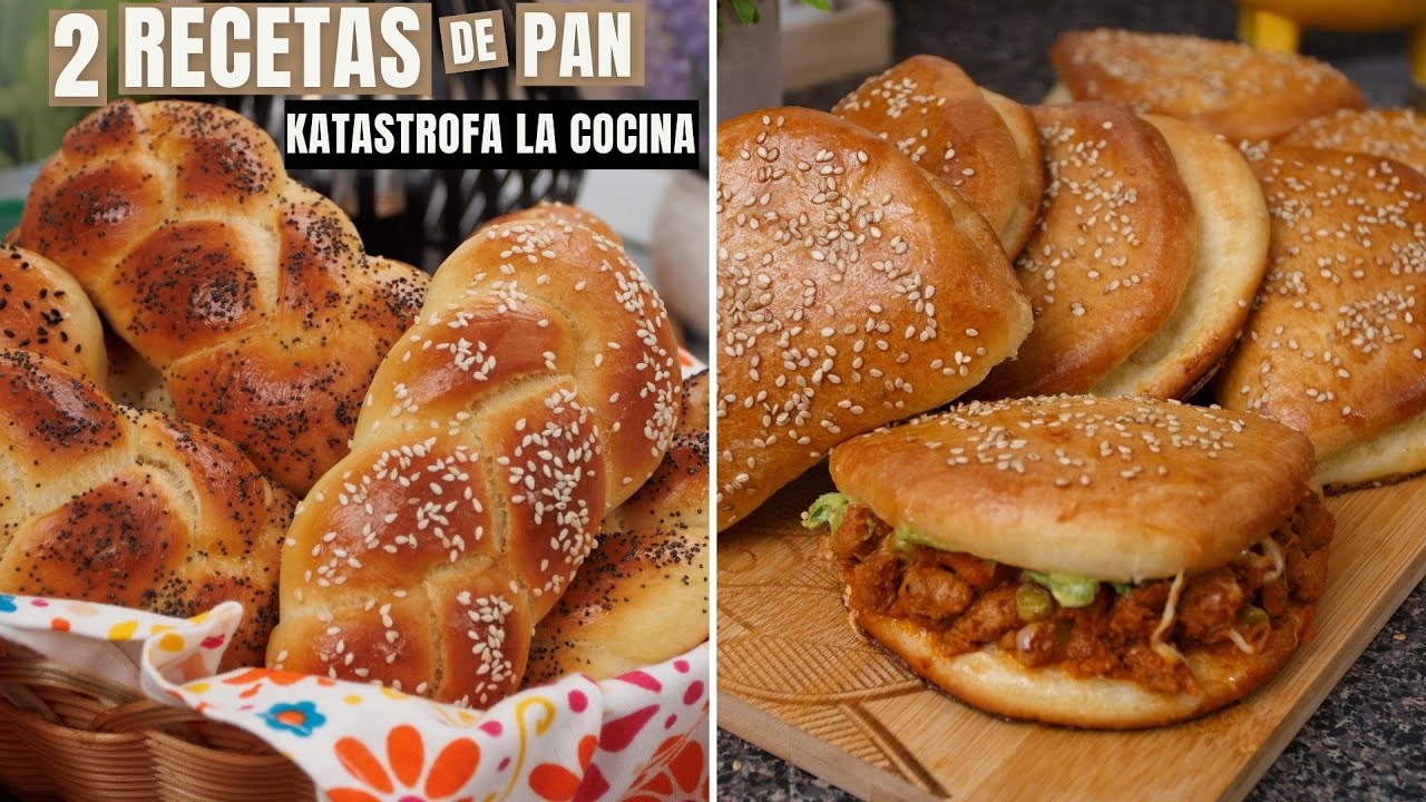 2 recetas de pan con una sola masa - YouTube