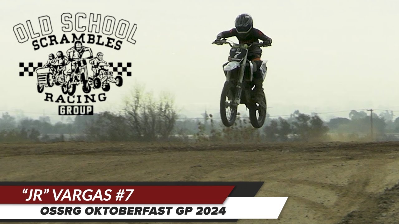 "JR" Vargas #7 Old School Scrambles Racing Group 2024 OktoberFast GP ...