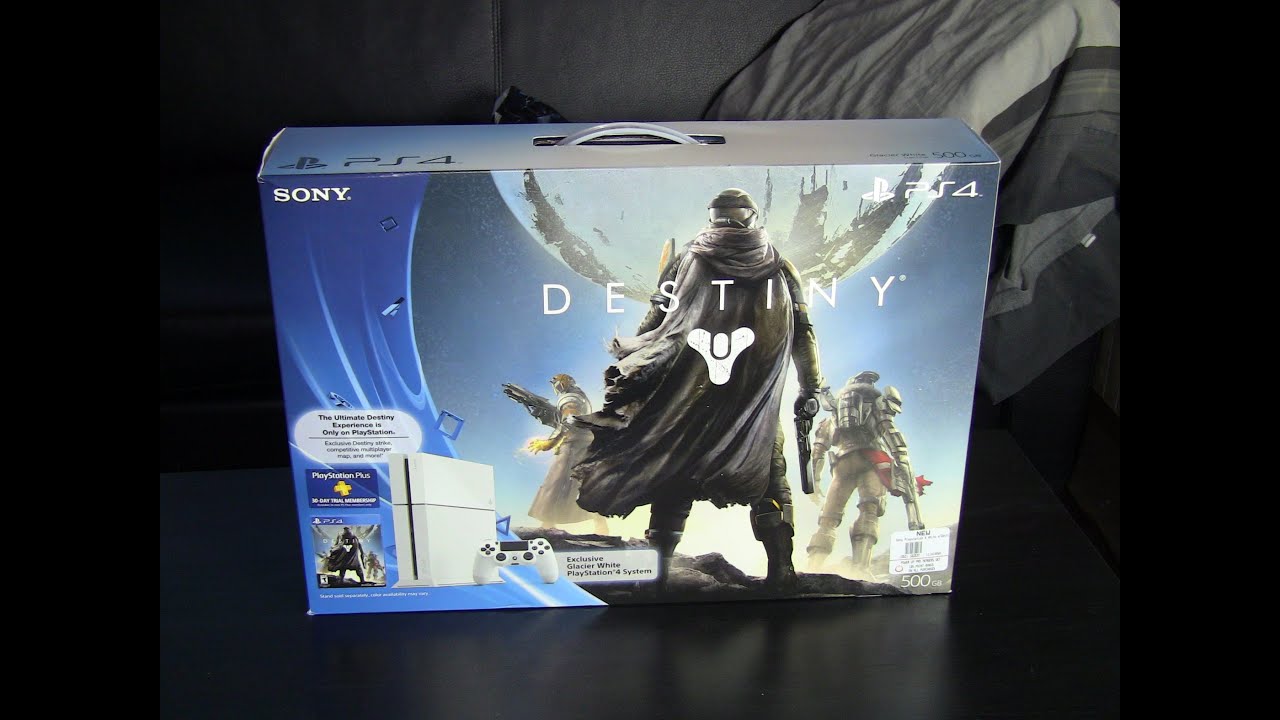 unboxing the destiny bundle PS4 - YouTube